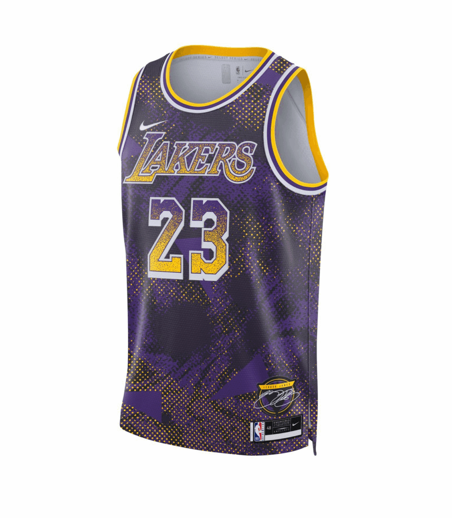 Camiseta Nike Dri-FIT NBA LeBron James Los Angeles Lakers 2025/26 ...